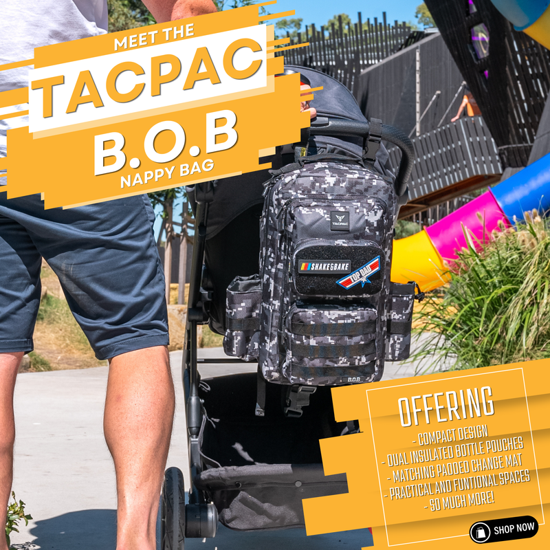 Tacpac - Tactical Nappy Bags - Made for adventure