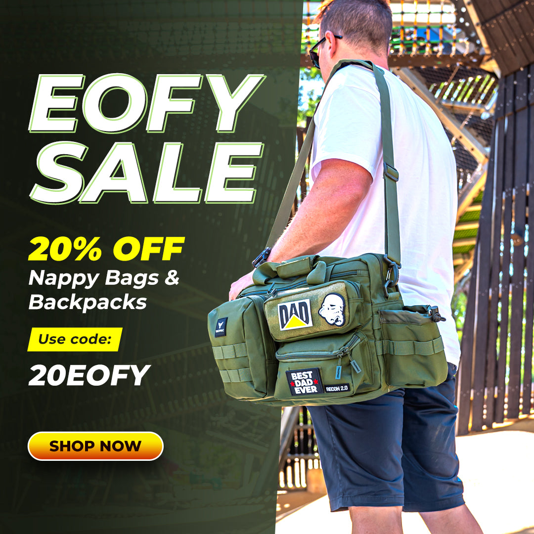 Tacpac - Tactical Nappy Bags - Made for adventure