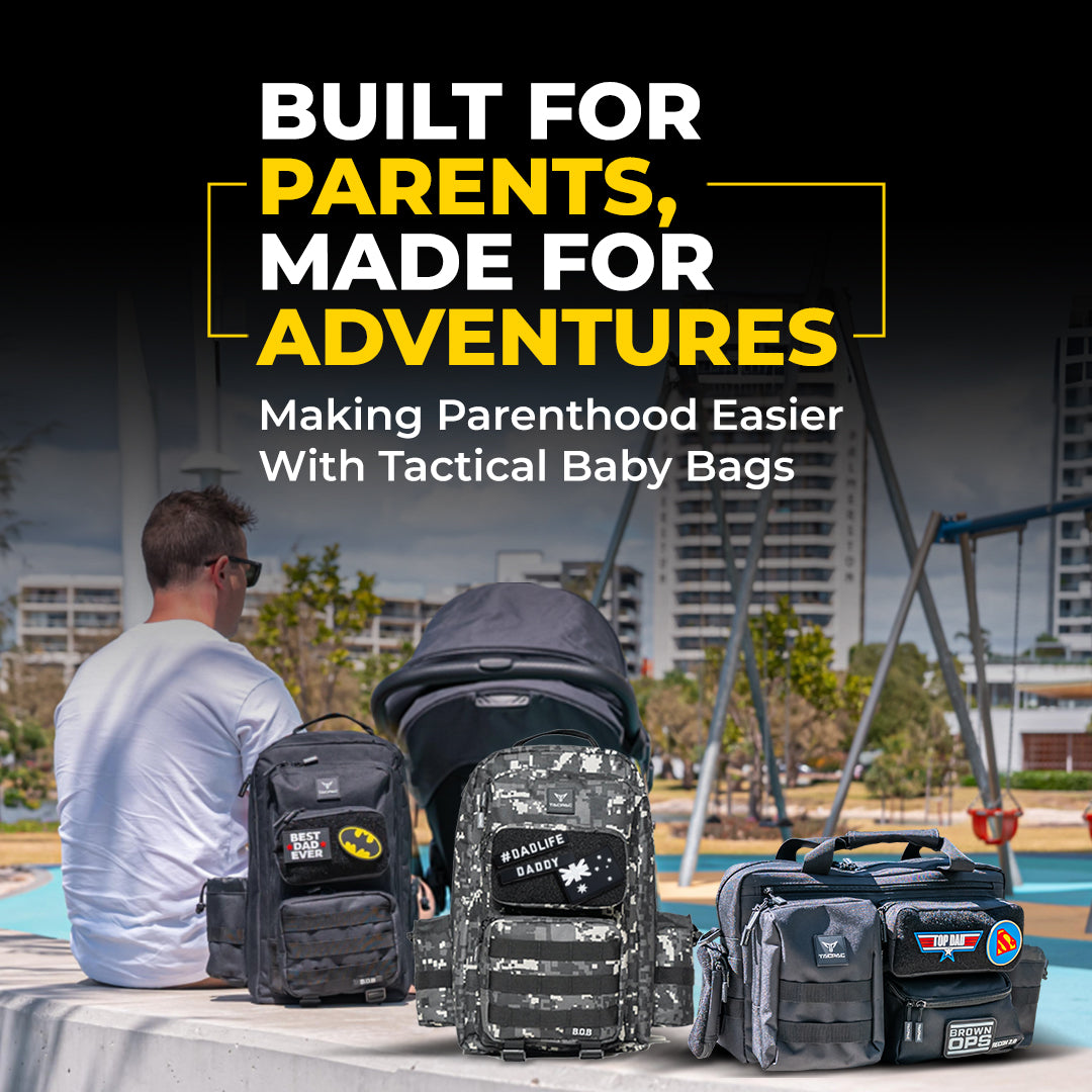 Tacpac - Tactical Nappy Bags - Made for adventure