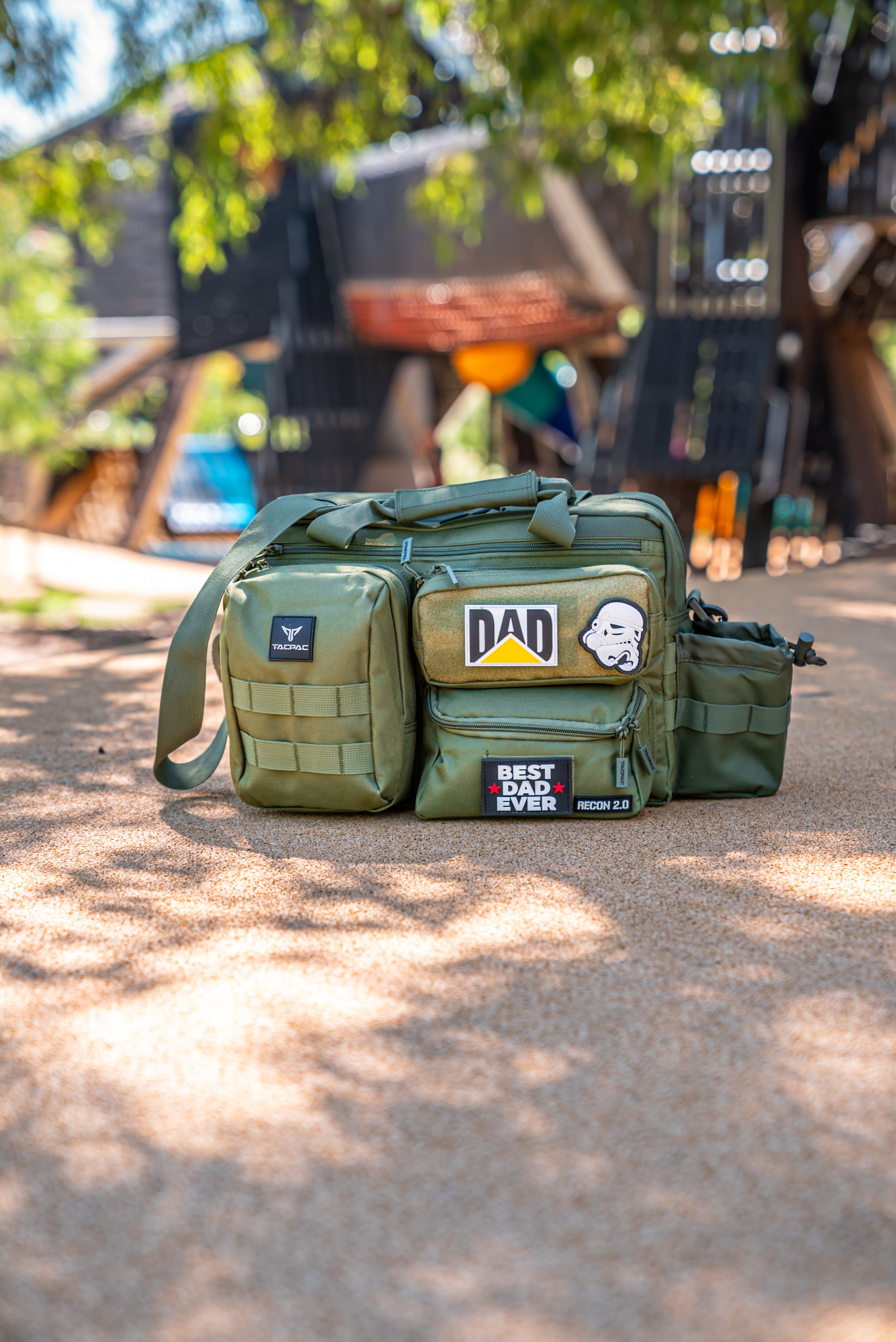 Tacpac 'Recon 2.0' Hunter Green Nappy Bag Set