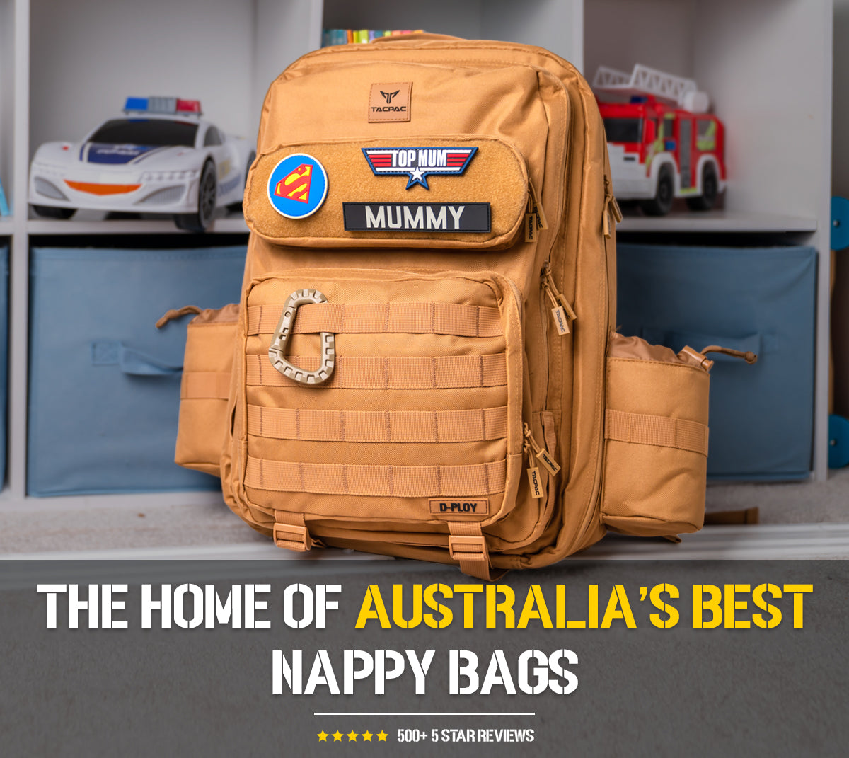 Tacpac - Tactical Nappy Bags - Made for adventure